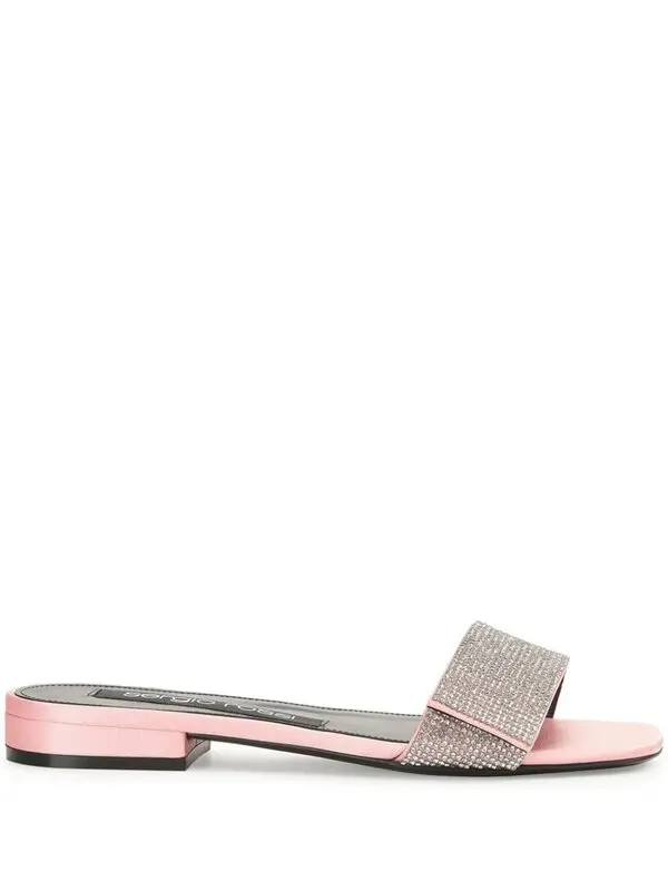 SERGIO ROSSI Sr Paris Crystal-embellished Sandals