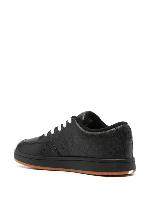 Kenzo Dome Grained Leather Sneakers