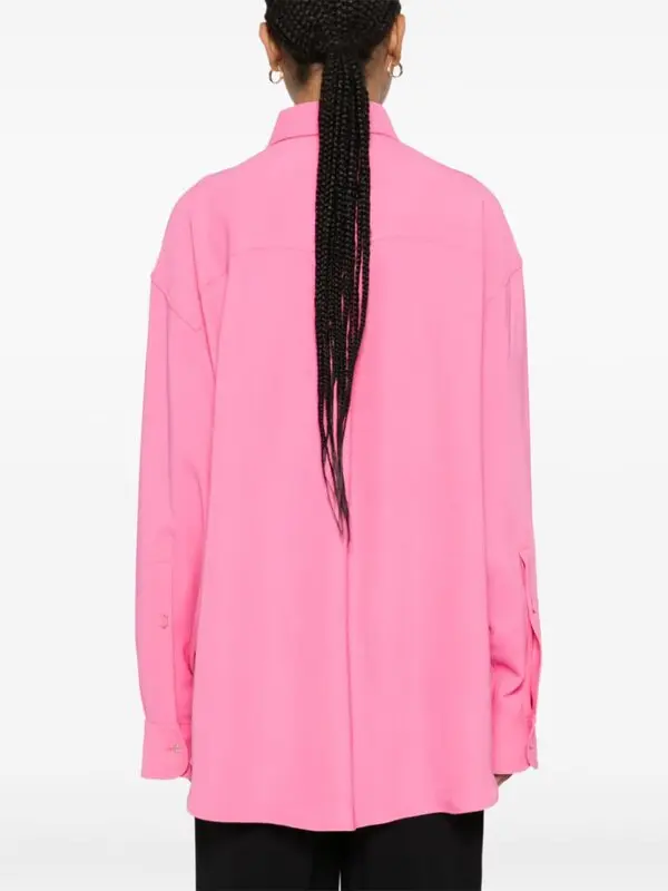Stella McCartney Drop-shoulder Crepe Shirt