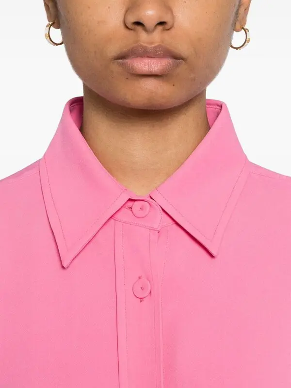 Stella McCartney Drop-shoulder Crepe Shirt