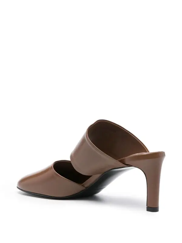 JIL SANDER 65mm Square-toe Mules
