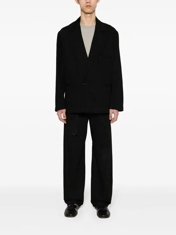 LEMAIRE Single-breasted Cotton Twill Blazer