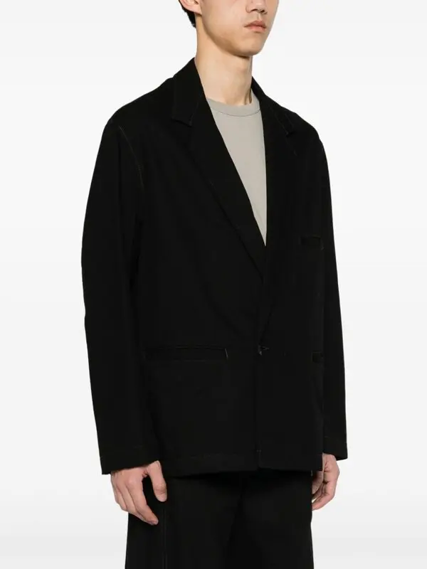 LEMAIRE Single-breasted Cotton Twill Blazer