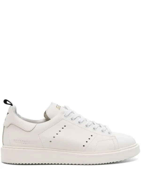 GOLDEN GOOSE Starter Leather Sneakers - White