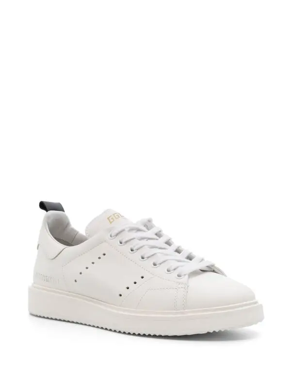 GOLDEN GOOSE Starter Leather Sneakers - White