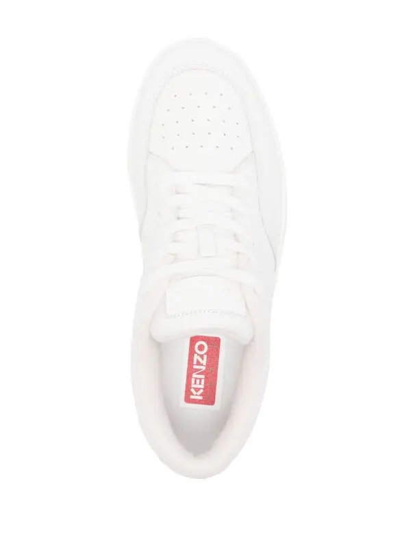 Kenzo Dome Lace-up Sneakers - White