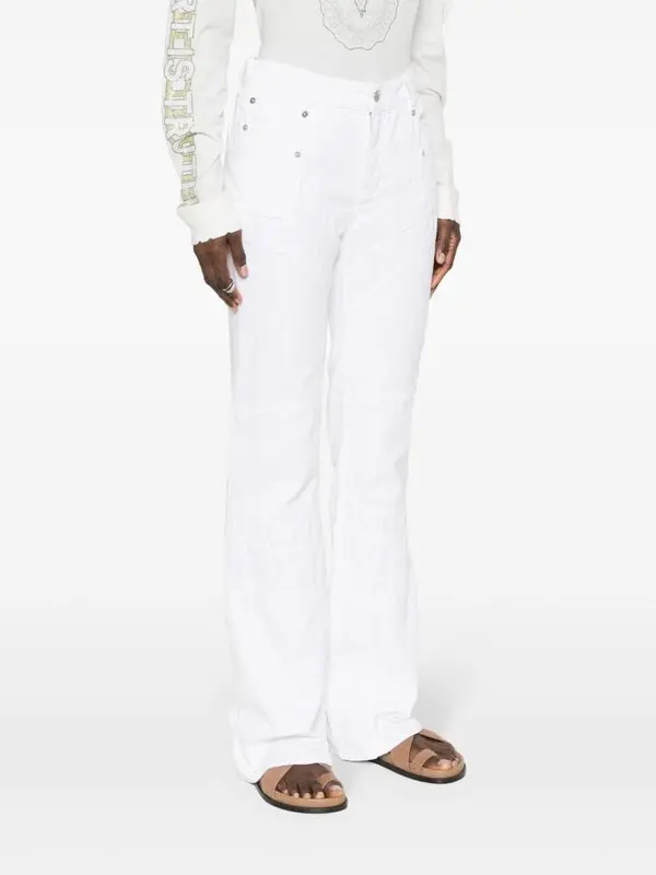 Zadig&Voltaire Elvira Mid-rise Flared Jeans
