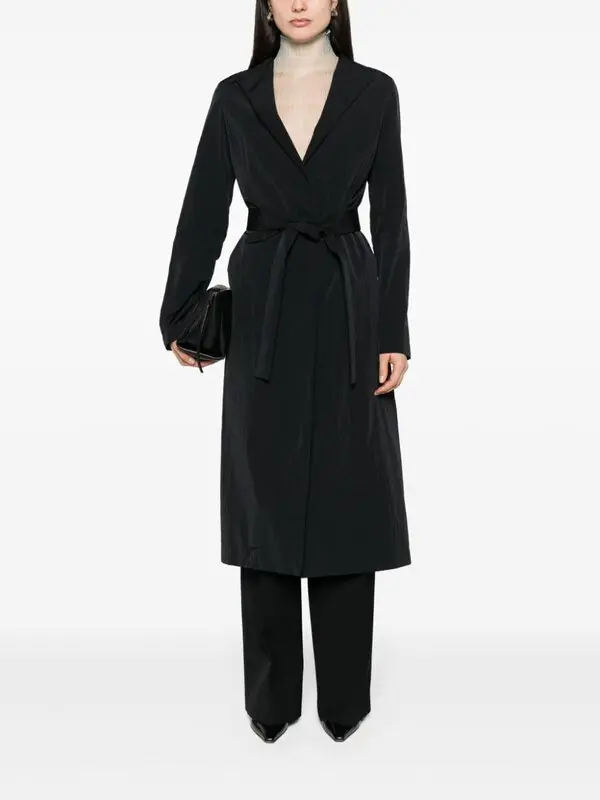 Fabiana Filippi Open-front Crinkled Parka Coat
