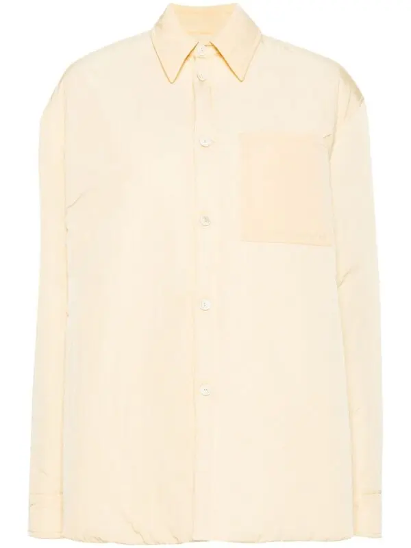 Fabiana Filippi Crinkled Button-up Jacket