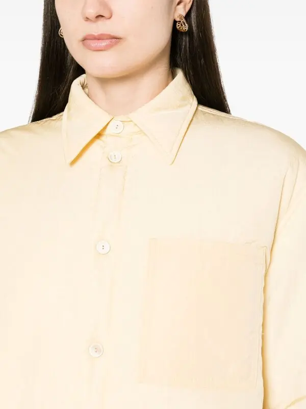 Fabiana Filippi Crinkled Button-up Jacket