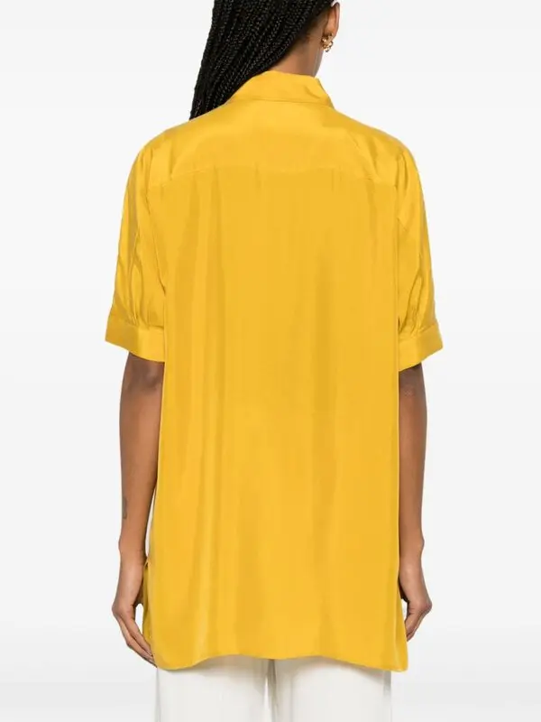 P.a.r.o.s.h Short-sleeve Silk Shirt