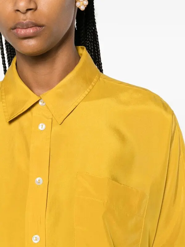 P.a.r.o.s.h Short-sleeve Silk Shirt
