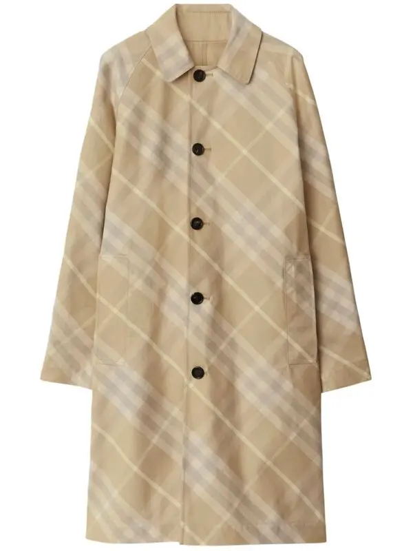 Burberry Reversible Check-print Coat
