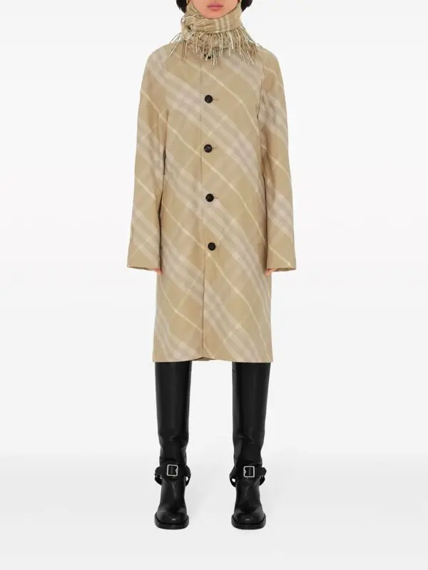 Burberry Reversible Check-print Coat