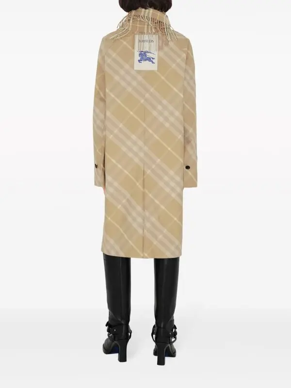 Burberry Reversible Check-print Coat