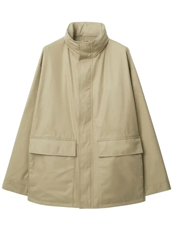 Burberry Embroidered Cotton Jacket
