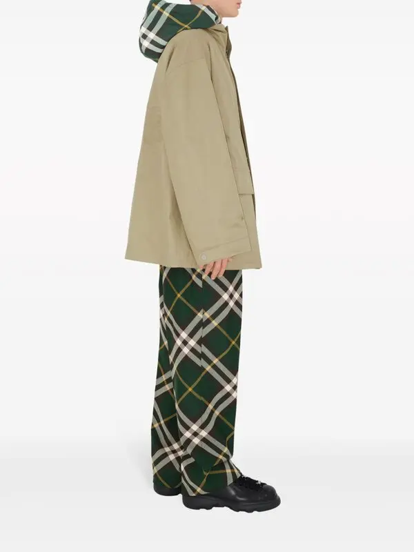 Burberry Embroidered Cotton Jacket