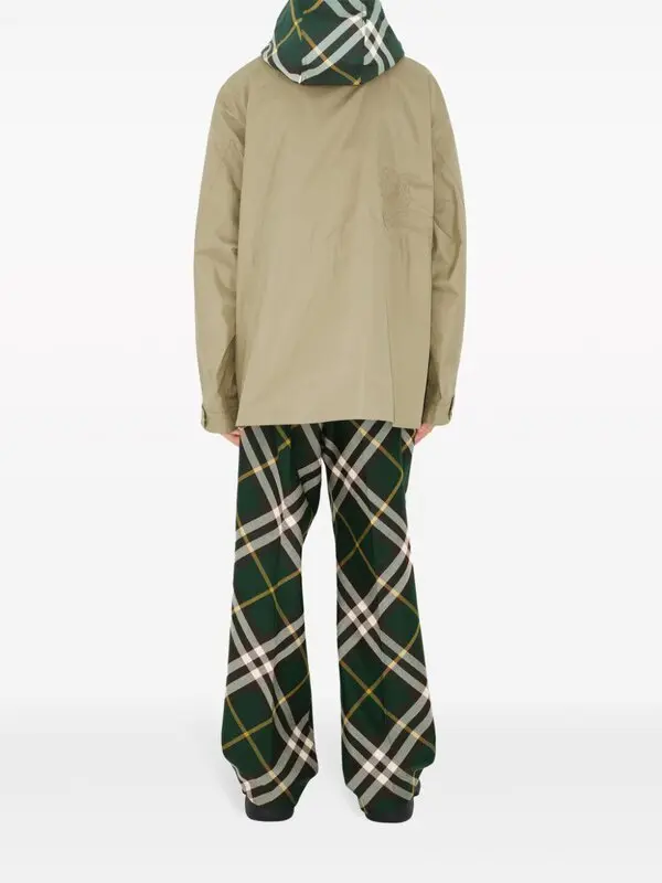 Burberry Embroidered Cotton Jacket