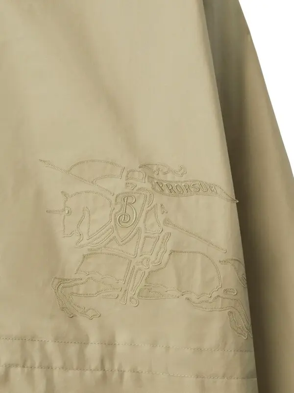 Burberry Embroidered Cotton Jacket