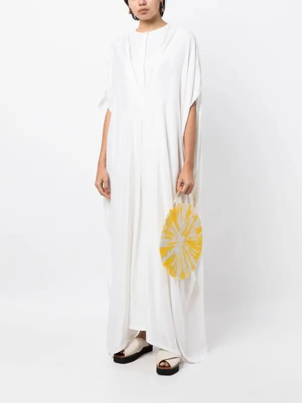 BAMBAH Draped Kaftan Dress