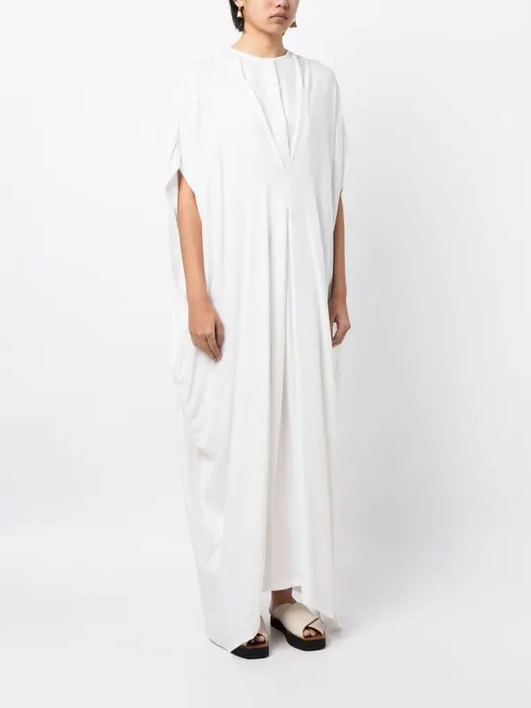 BAMBAH Draped Kaftan Dress