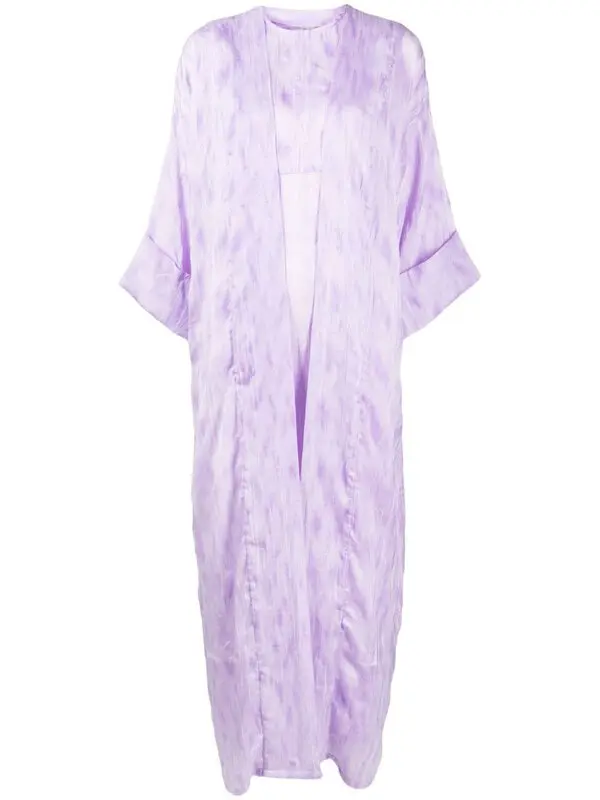 BAMBAH Isabella Kaftan Dress Set - Purple