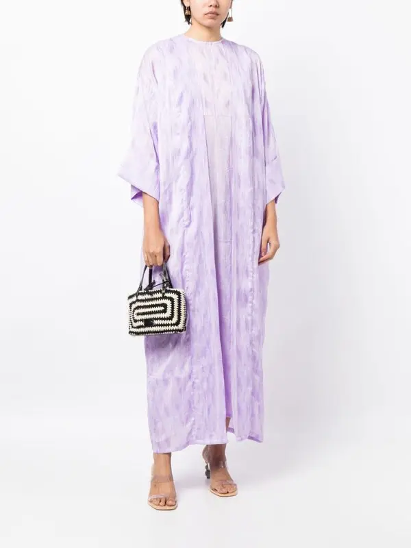 BAMBAH Isabella Kaftan Dress Set - Purple