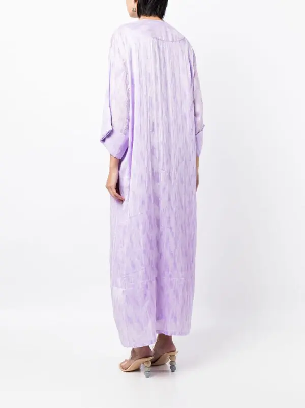 BAMBAH Isabella Kaftan Dress Set - Purple