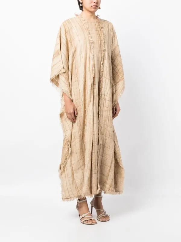 BAMBAH Linen Two-piece Kaftan Dress
