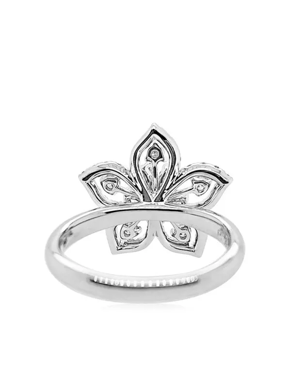 HYT JEWELRY Platinum Diamond Cocktail Ring