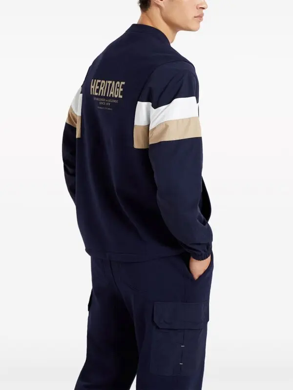 Brunello Cucinelli Logo-print Panelled Sweatshirt