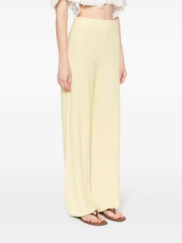 Fabiana Filippi Sequin-embellished Knit Trousers