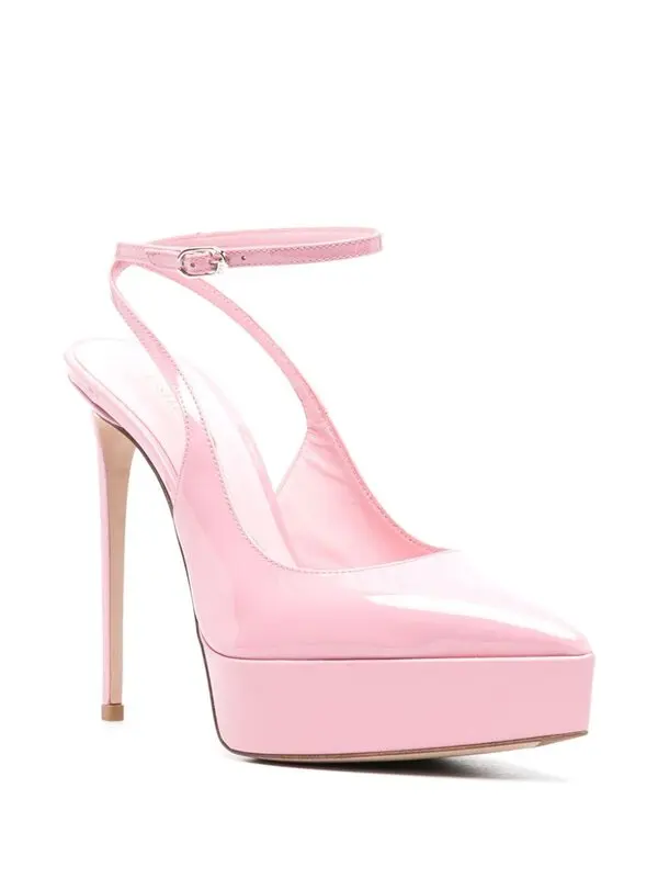 LE SILLA Uma 140mm Slingback Pumps - Pink