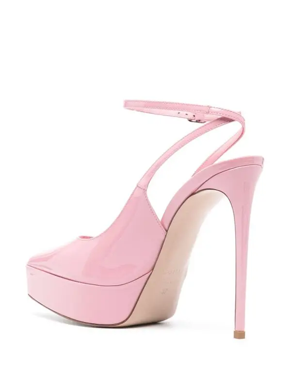 LE SILLA Uma 140mm Slingback Pumps - Pink
