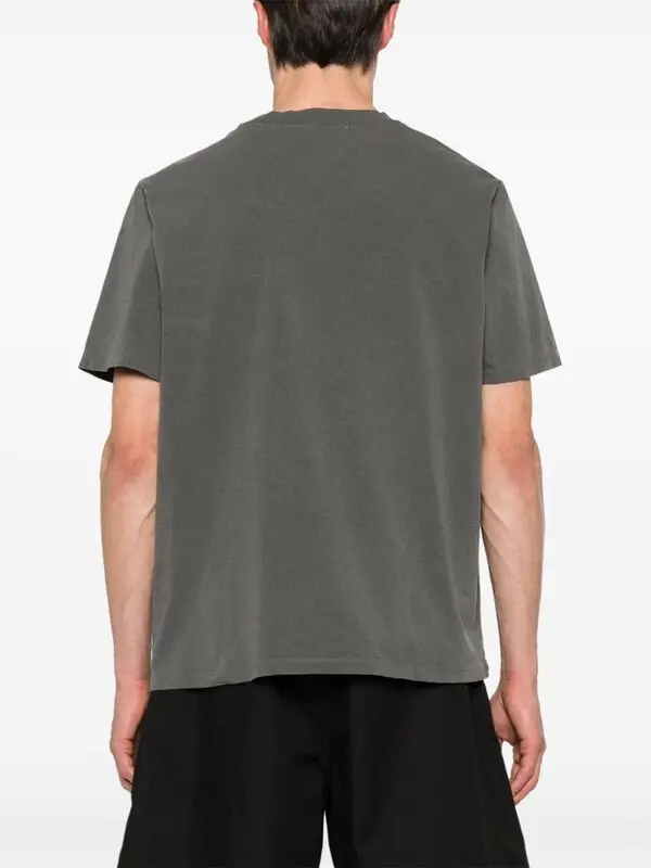 Our Legacy Ribbed Trim Boxy T-shirt - Grey