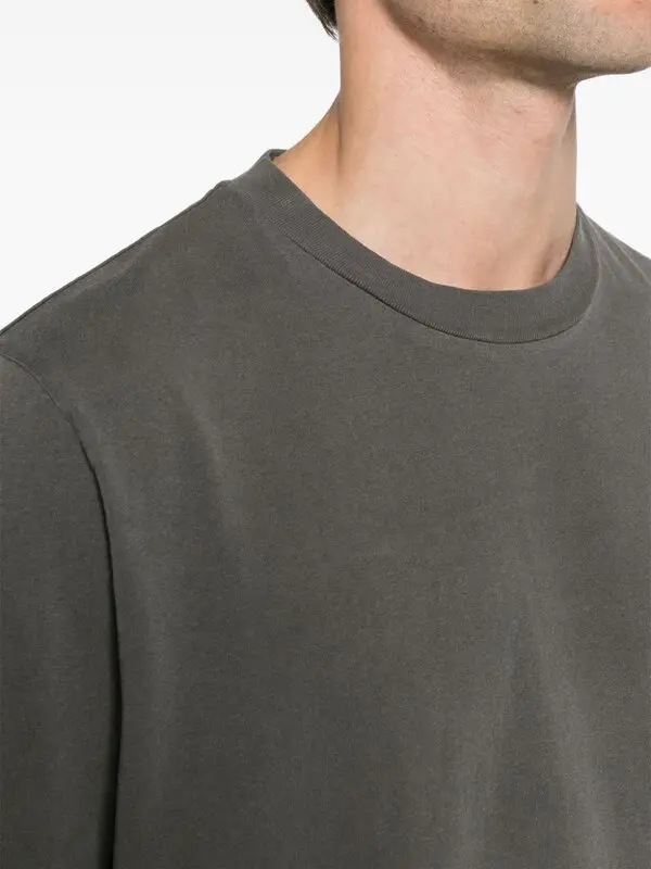 Our Legacy Ribbed Trim Boxy T-shirt - Grey