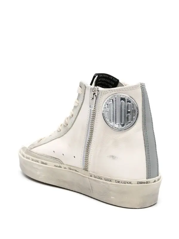 GOLDEN GOOSE Francy High-top Sneakers - White