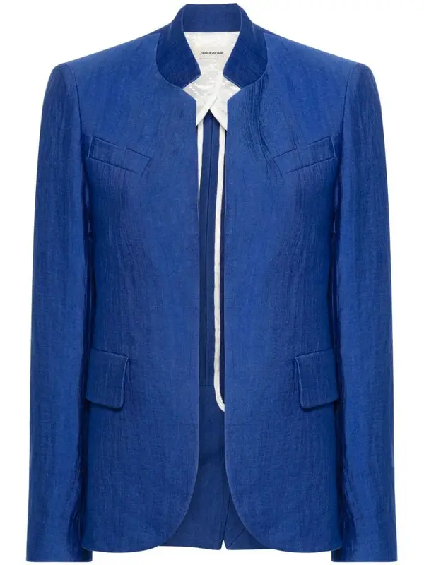 Zadig&Voltaire Open-front Blazer - Blue