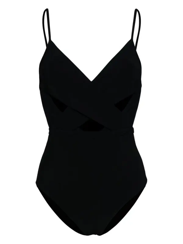 Zimmermann Lexi Cut-out One-piece Swimsuit - Black