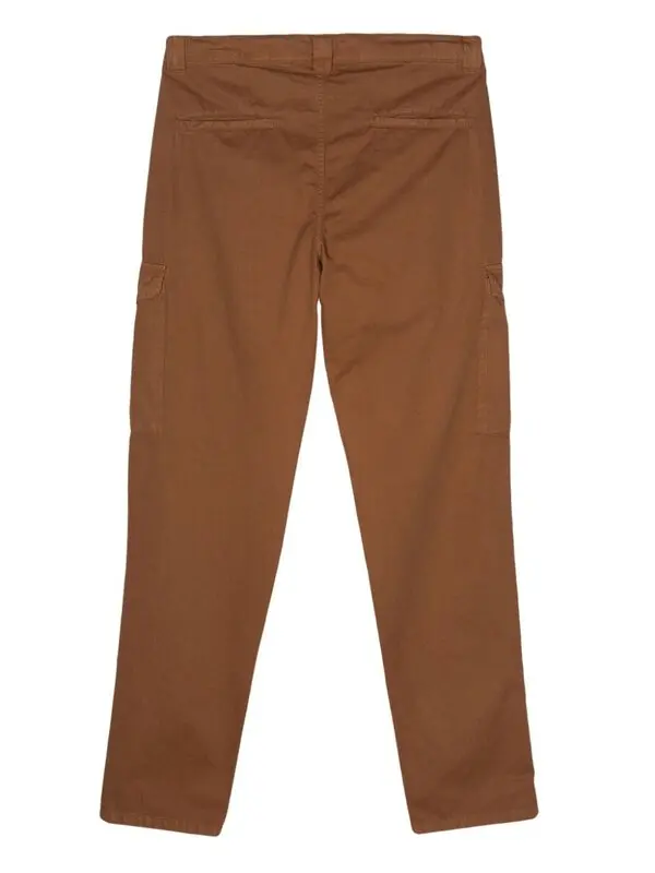 Aspesi Cotton Cargo Trousers - Brown