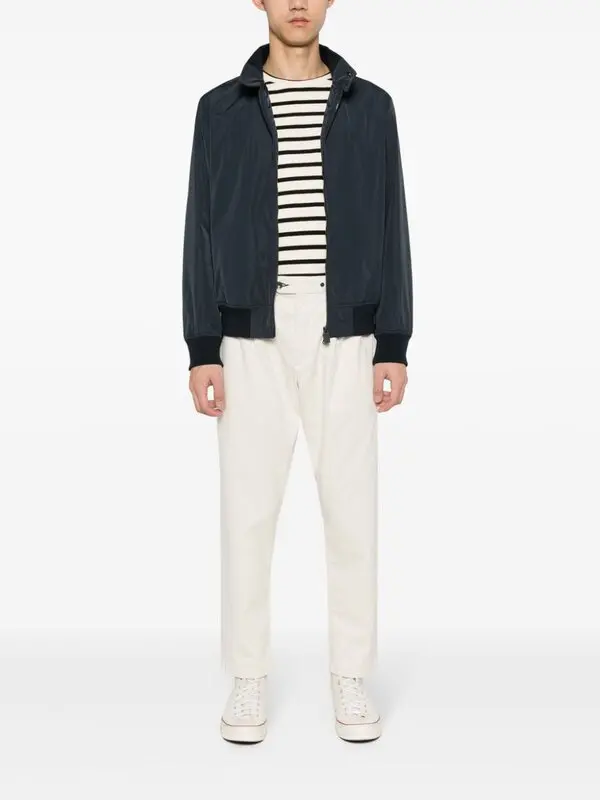 Aspesi Zip-up Bomber Jacket - Blue