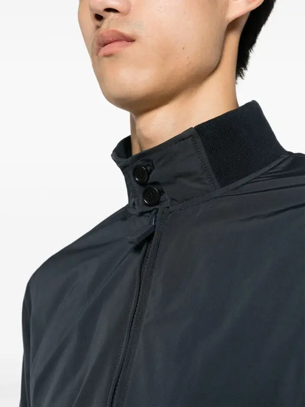 Aspesi Zip-up Bomber Jacket - Blue
