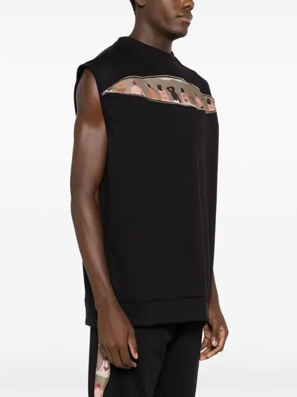 AMIR SLAMA Graphic-print Tank Top