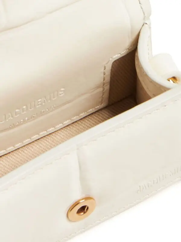 Jacquemus Le Porte Bambino Airpods Case - Neutrals