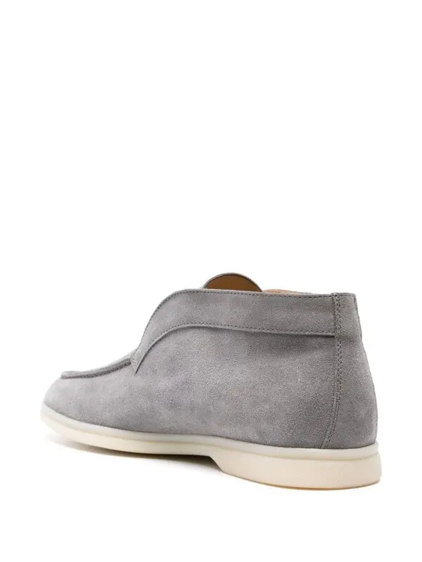 SCAROSSO Leonardo Ankle Boots - Grey