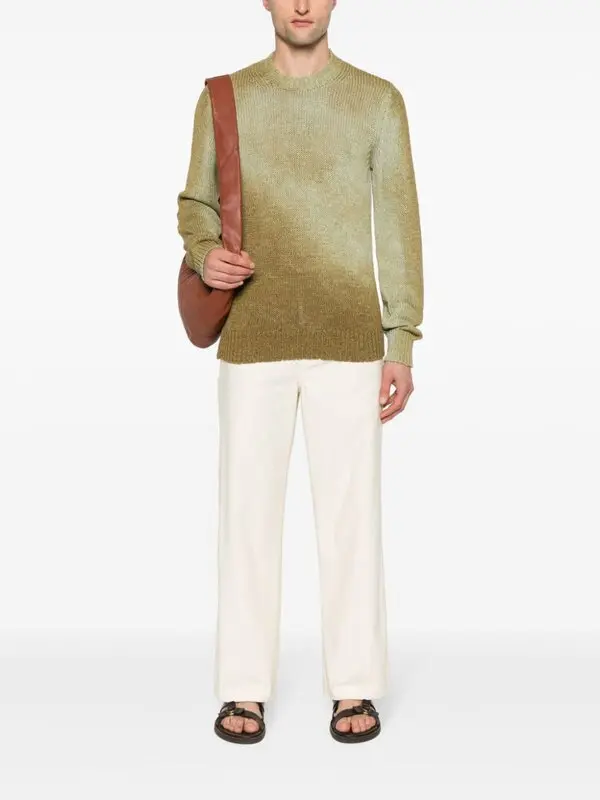 ROBERTO COLLINA Chevron-knit Jumper