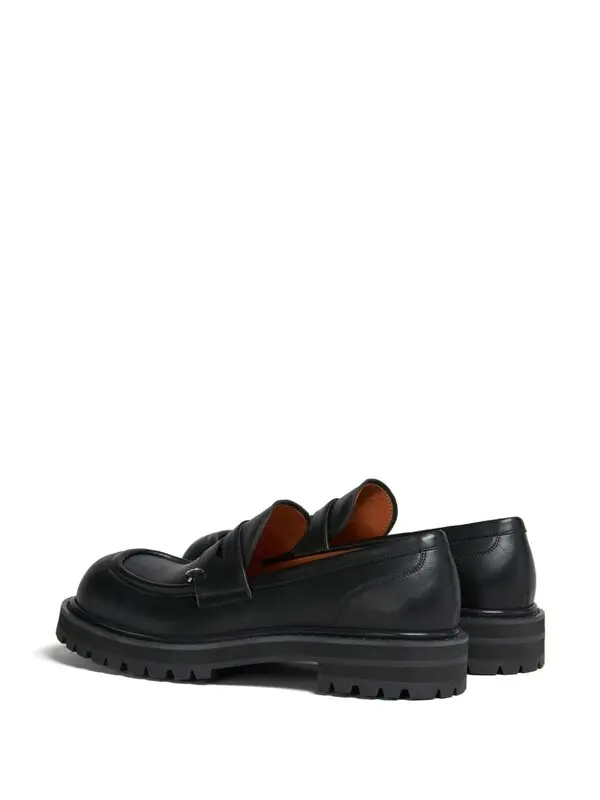 Marni Penny-slot Leather Loafers