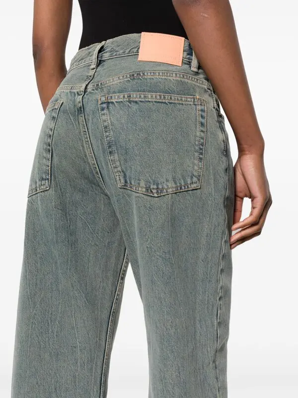 Acne Studios Mid-waist Wide-leg Jeans