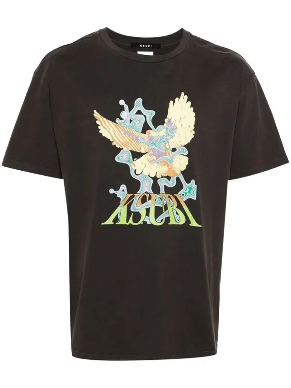 Ksubi Flight Biggie Ss Cotton T-shirt