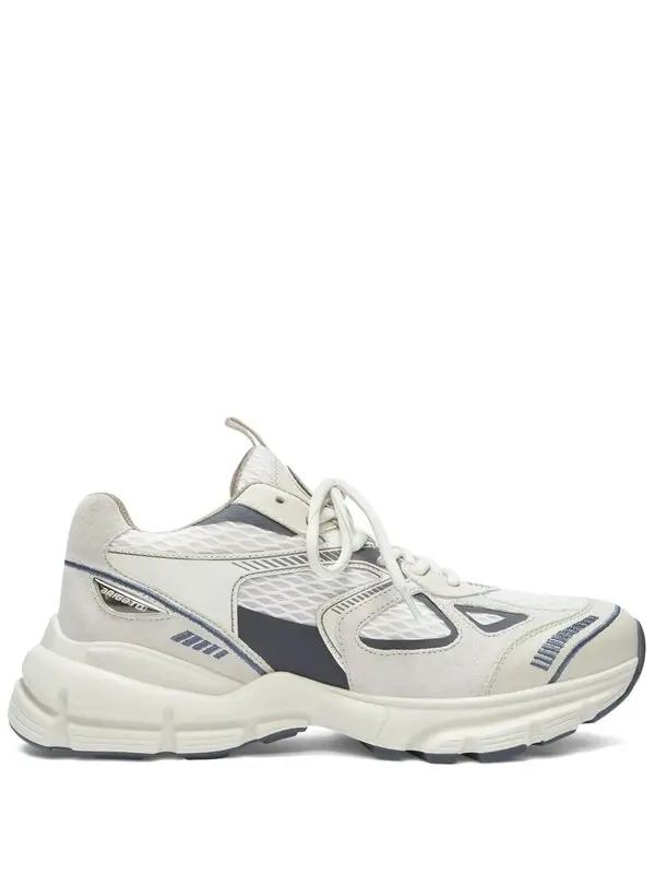 Axel Arigato Marathon Runner Panelled Sneakers - White